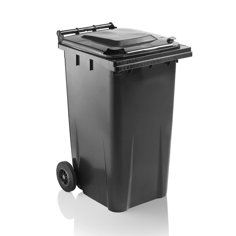 240 Litre Wheelie Bin - Grey – Pro-Line Direct